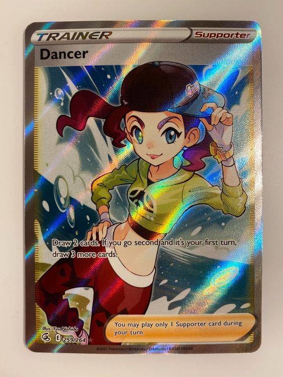 Dancer full art Pokémon-Trainer (Fusion Strike FST259), ENG (Neu ...