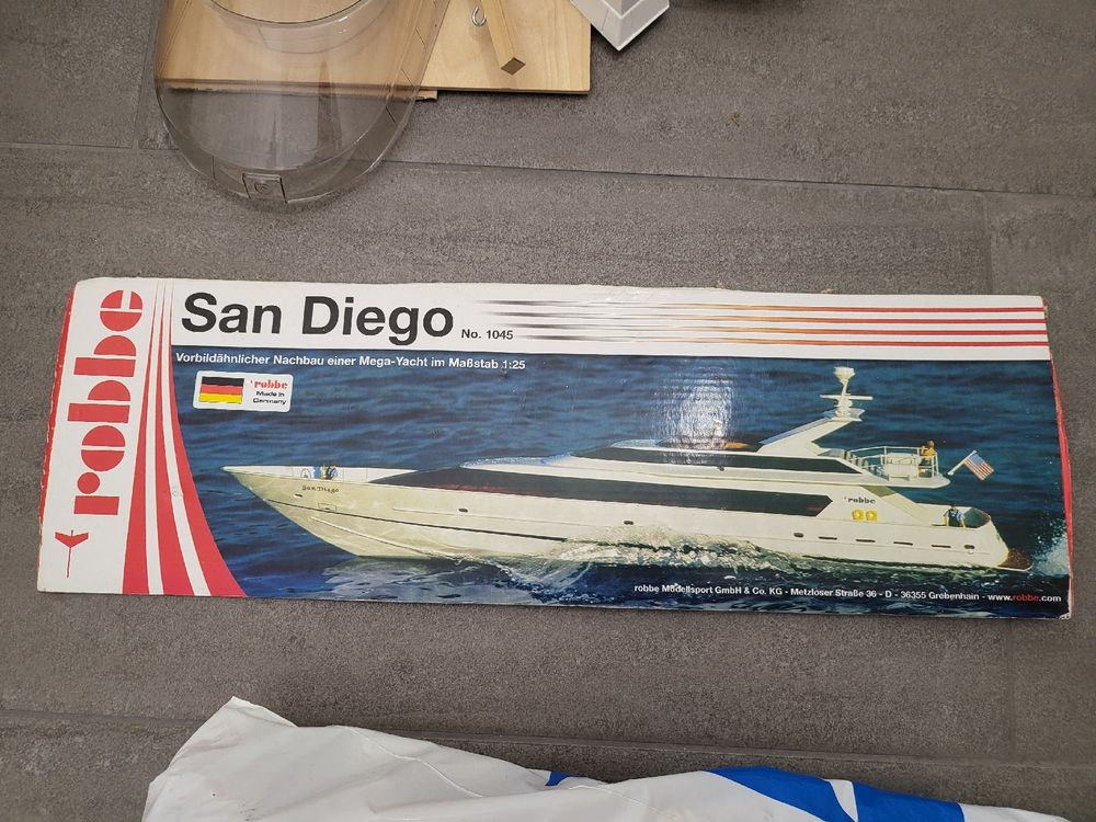 San Diego, Robbe RC mega Yacht (Neu (gemäss Beschreibung)) in Lyss für ...