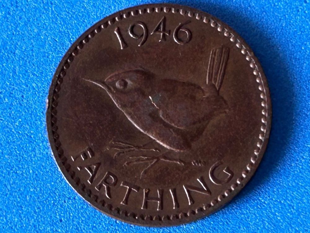 UK - 1 Farthing 1946 (Gebraucht) in Corcelles NE für CHF 1 – mit ...