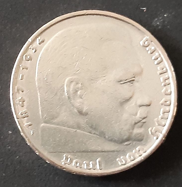 Deutsches Reich - 2 Reichsmark 1937 F | Kaufen auf Ricardo