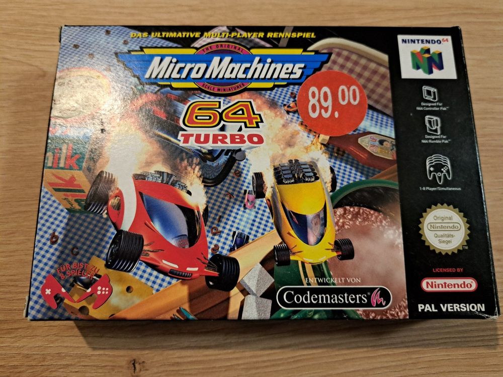 Nintendo 64 / Micro Machines 64 Turbo (Gebraucht) in koblenz für CHF 50 ...