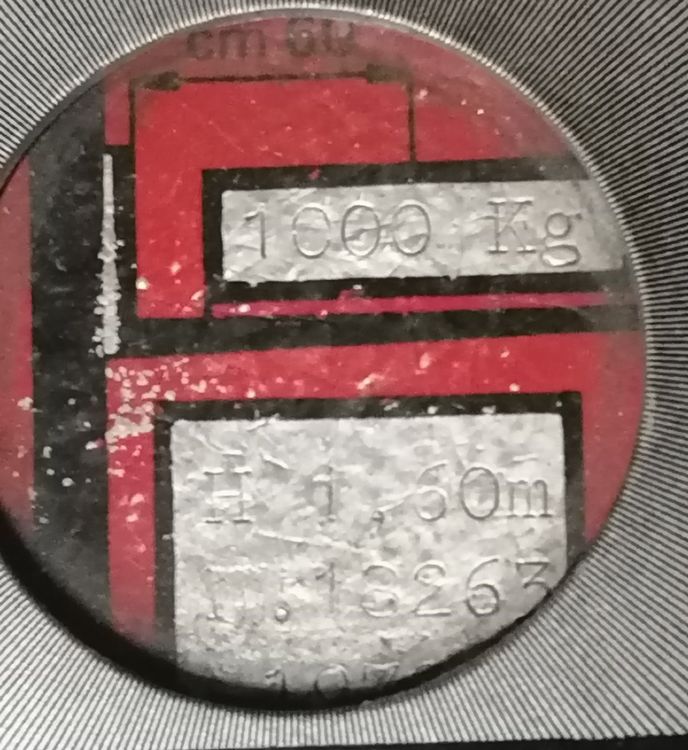 Hydraulik-Stapler Ameise Steibock 1.0 T mit Elktro Hub 12 V (Gebraucht ...