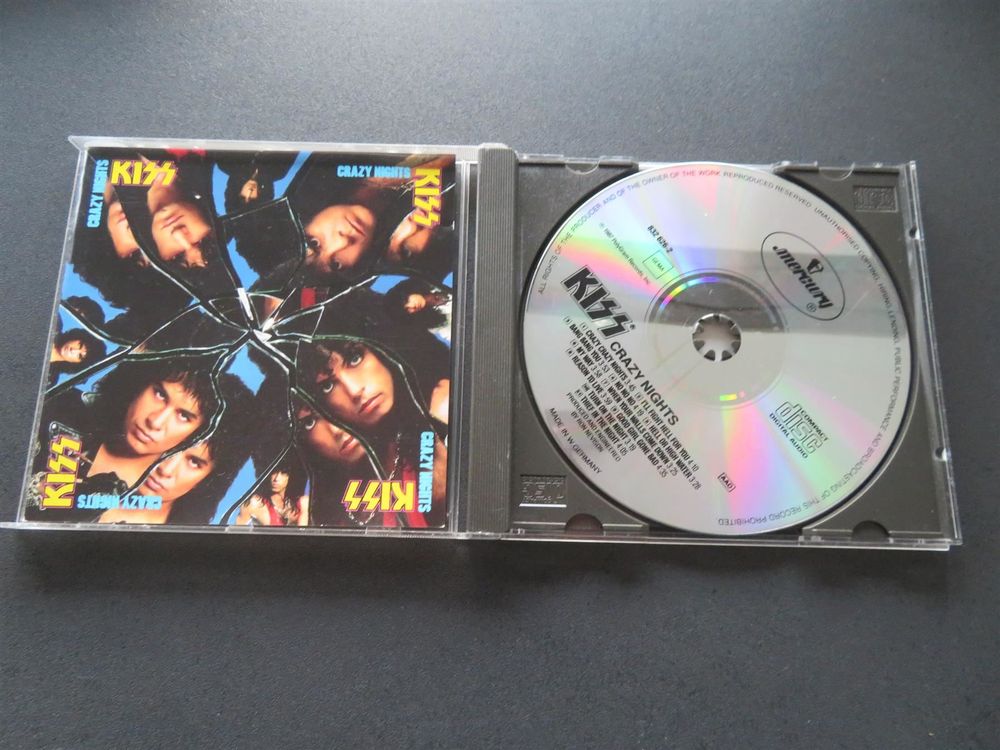 KISS Crazy Nights 1987 Hardrock Metal CD (Gebraucht) in Niederbipp für ...