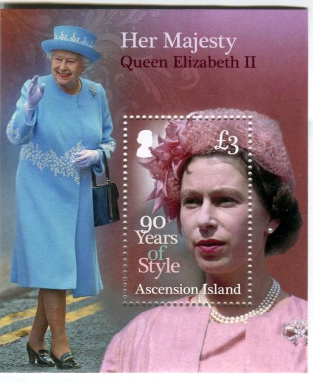 Block "Königin Elisabeth II". Ascension. | Kaufen auf Ricardo