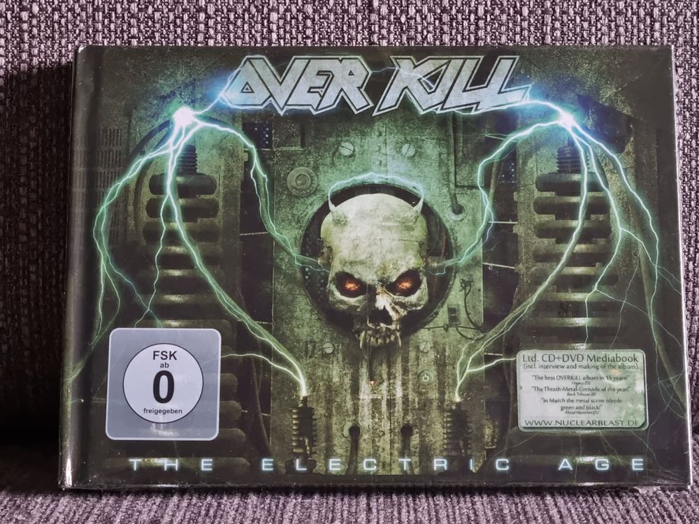 Overkill - The Electric Age - cd + dvd | Kaufen auf Ricardo