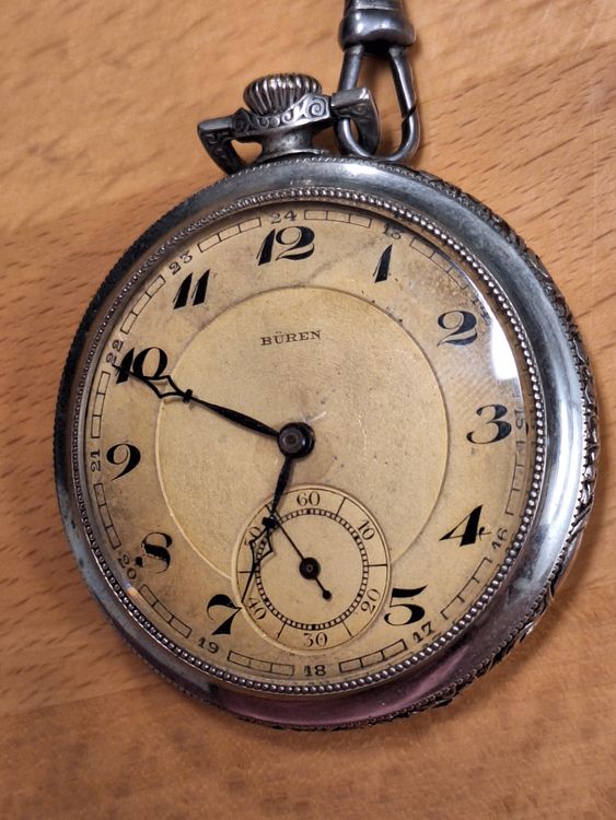 Büren Taschenuhr (Gebraucht) in Vilters für CHF 120 – mit Lieferung auf Ricardo kaufen