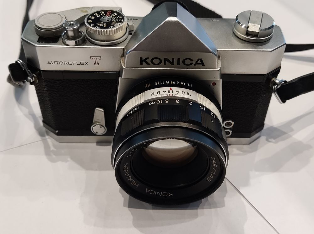 Konica Autoreflex T Vintage Photokamera Made in Japan (Gebraucht) in ...