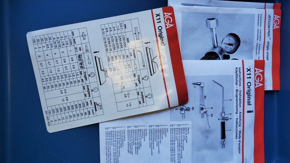 Autogenschweissanlage AGA X11 Original (Gebraucht) in Einsiedeln für ...