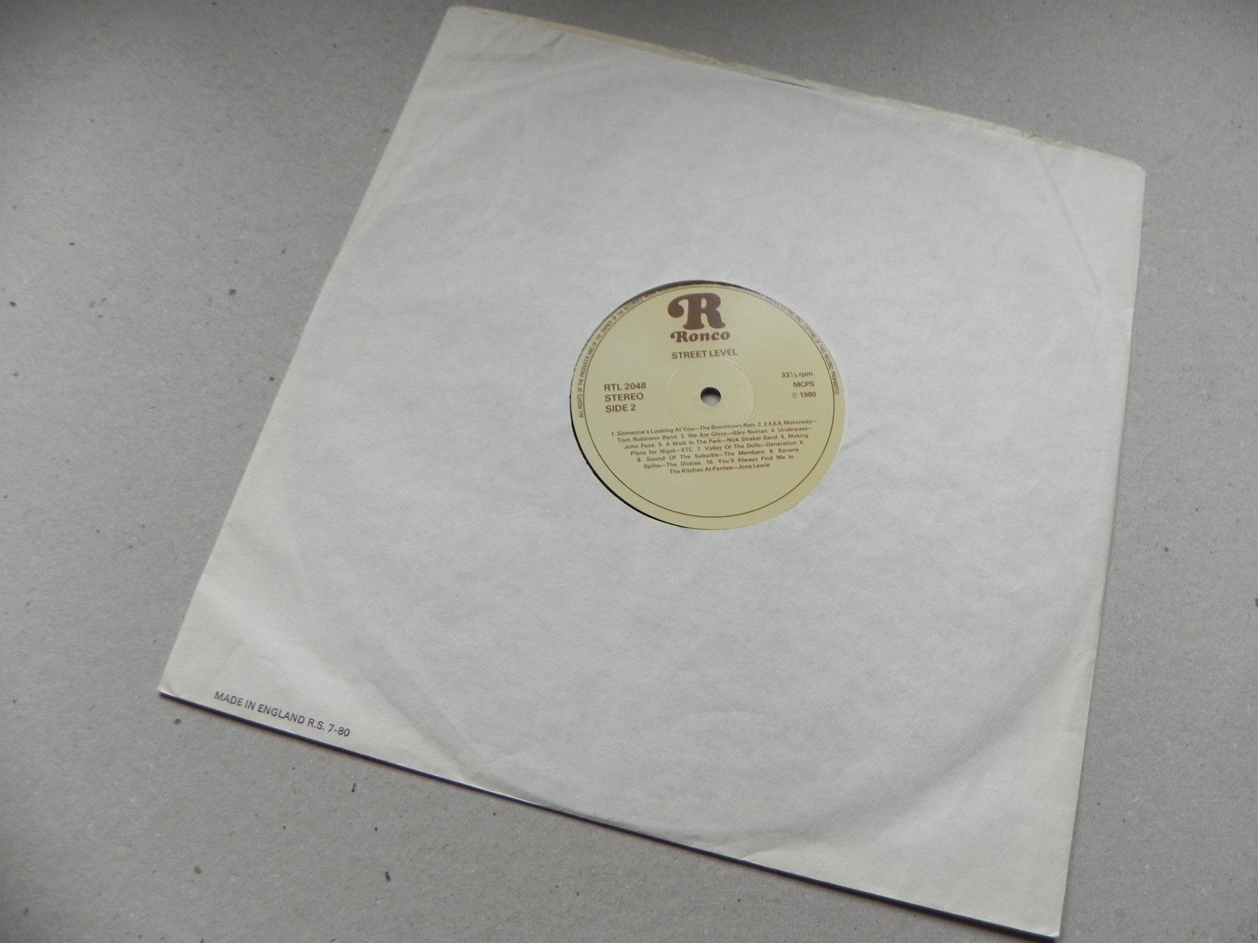 LP brit. Punk Rock 1980 Boomtown Rats Blondie Sex Pistols ua (Gebraucht ...