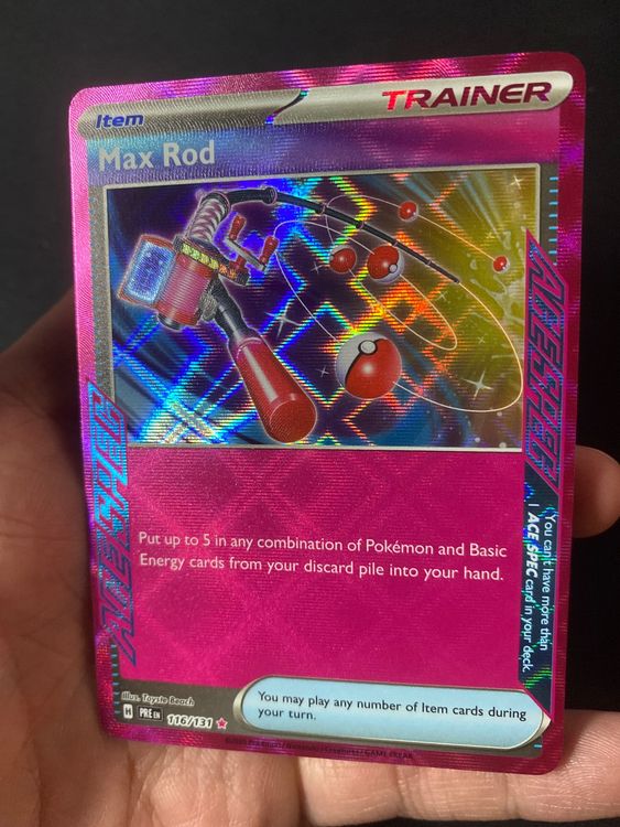 Max Rod 116 - Maximale Angel - Prismatic Evolutions - EN (Neu (gemäss ...