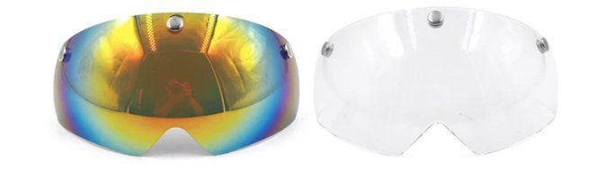 Fahrrad Helm mit licht und Brille (Neu und originalverpackt) in ...