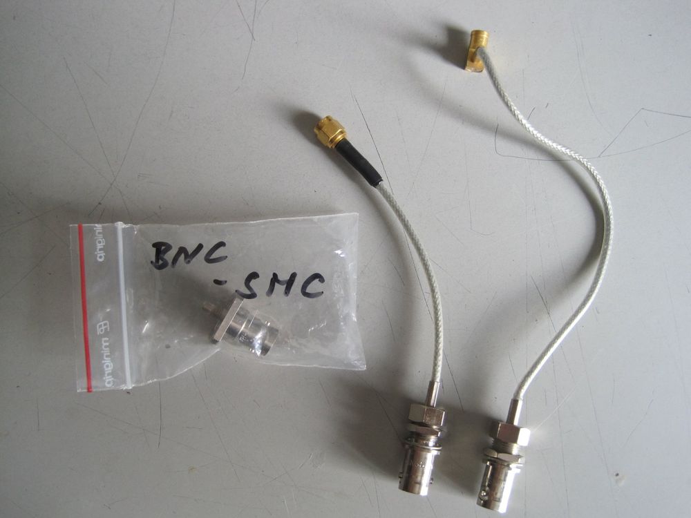 3 BNC Buchsen mit SMA, SMB und SMC Anschlüssen (Neu (gemäss Beschreibung)) in Dietwil für CHF 11 ...
