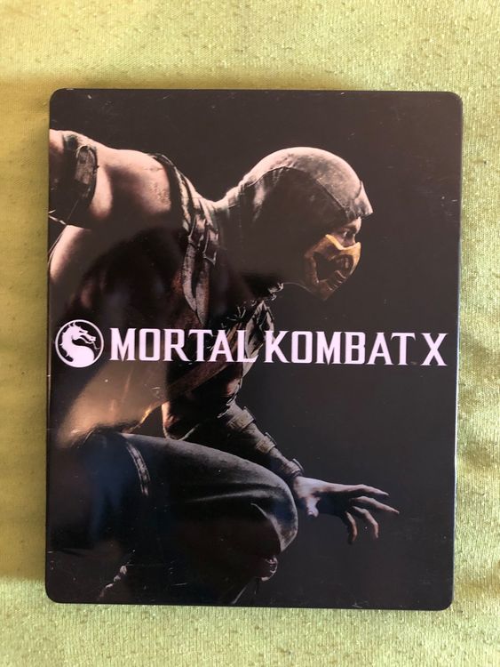 PS4 Mortal kombat 10 steelbook mit spiel aus dem Collector | Kaufen auf ...