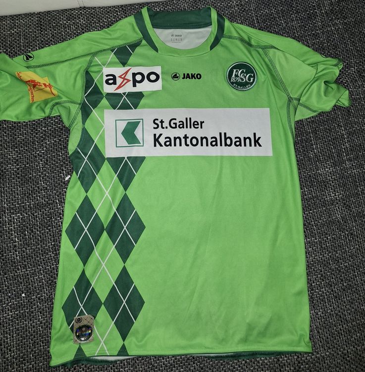 Originales FCSG Trikot mit Beflockung #4 Bakens in Grösse M (Gebraucht ...