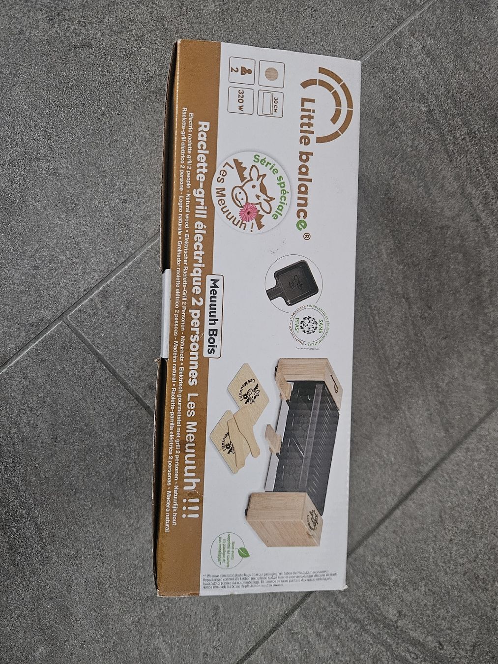 Raclette-Grill Little Balance, neu, für 2 Persone (Neu und ...