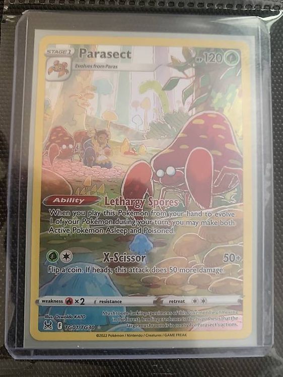 Pokémon Parasect Trainer Gallery (TG01/TG30) (Neu (gemäss Beschreibung ...