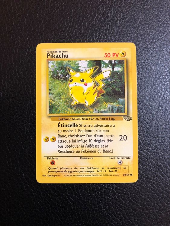 Jungle Pikachu 60/64 FR Ab 1 (Gebraucht) in Paradiso für CHF 3 – mit ...