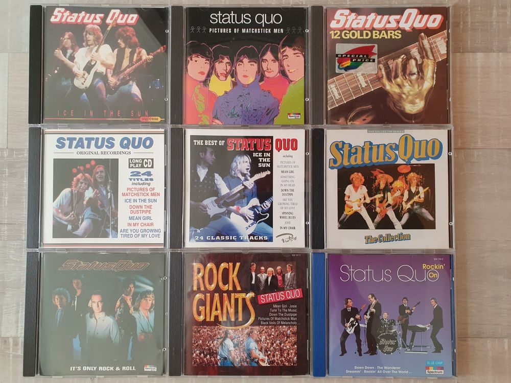 STATUS QUO CD-Sammlung [ 9 CD's ] | Kaufen auf Ricardo