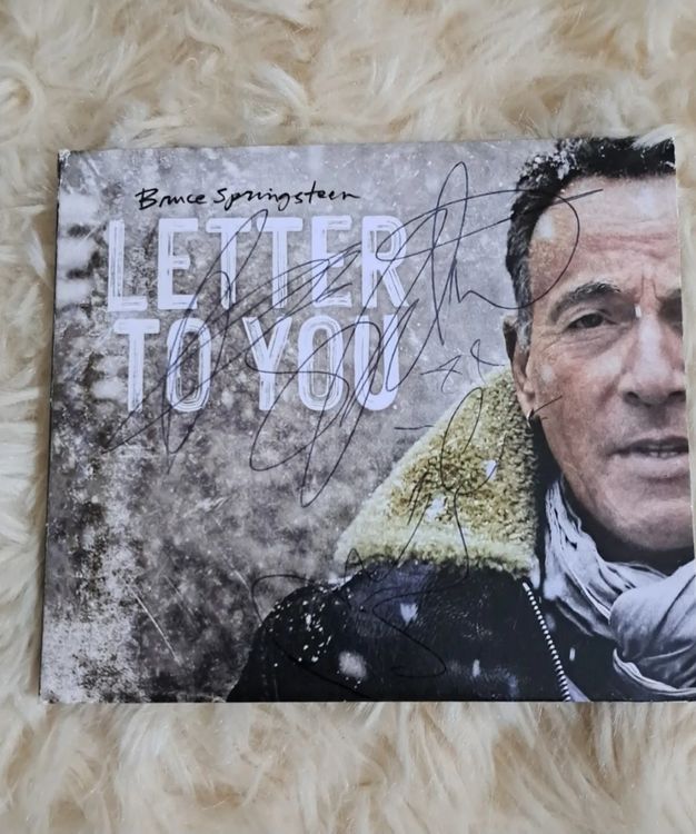 Very rare !! Bruce Springsteen CD Autograph | Kaufen auf Ricardo