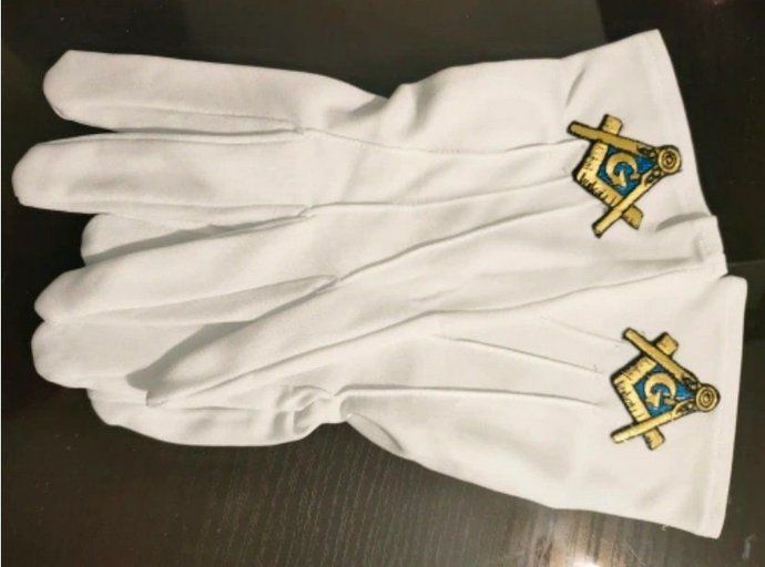 3x Paar Handschuhe Freimaurer / paires gants franc-masson (Neu und ...