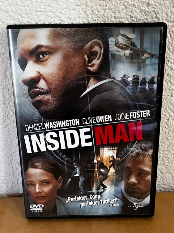 Inside Man (DVD) mit Denzel Washington, Jodie Foster u.a. | Kaufen auf ...