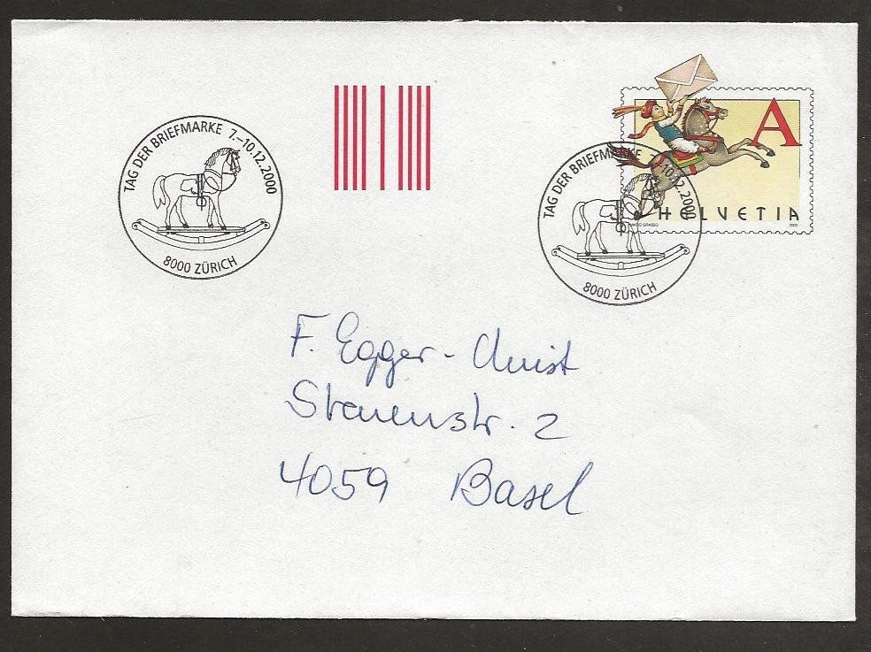 2000 Brief Tag der Briefmarke von ZÜRICH | Kaufen auf Ricardo