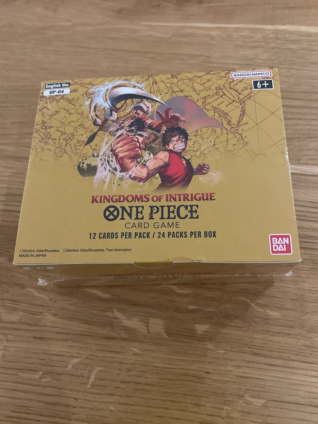 One Piece OP04 Booster Box EN Sealed (Neu und originalverpackt) in ...