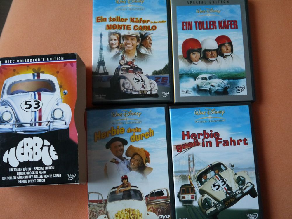 HERBIE-Collection 4 DVD-Disney selten | Kaufen auf Ricardo