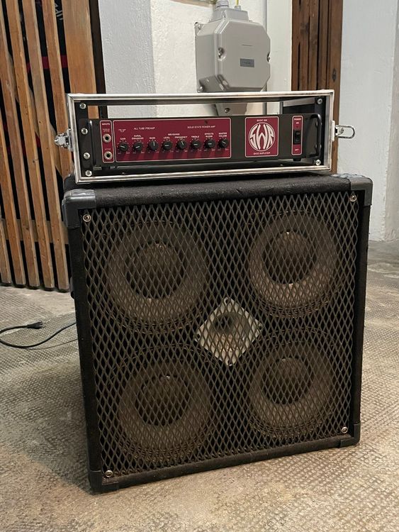 SWR 350W Bass Amp mit SWR Goliath 4x10 Bass Box (Gebraucht) in Basel ...