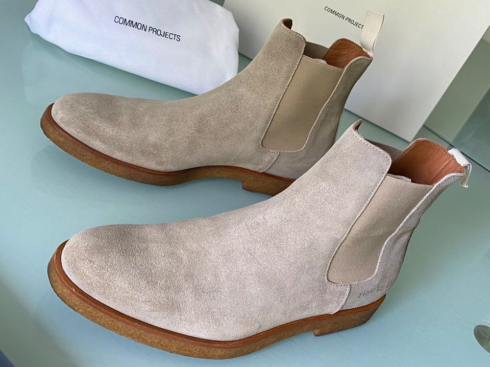 COMMON PROJECTs Chelsea Grau Wildleder Boot Stiefel 42 NEUE (Gebraucht) in Kreuzlingen für CHF ...