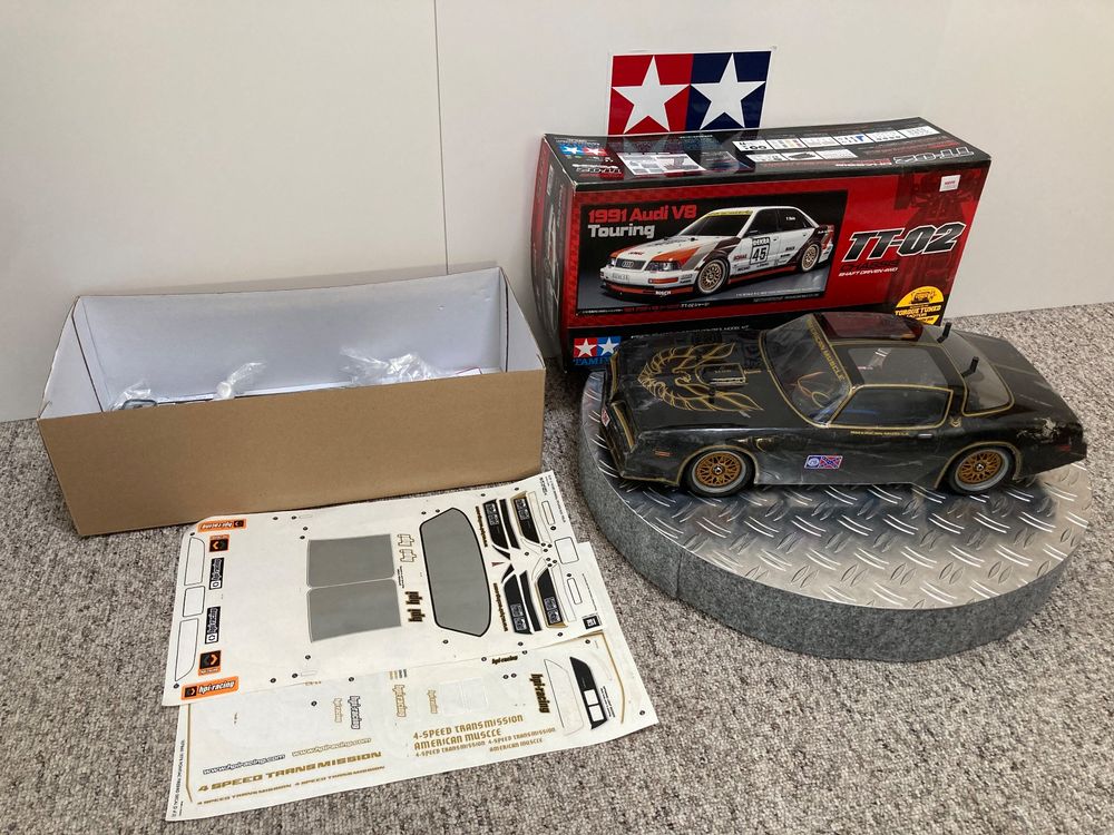Tamiya TT-02 mit HPI Trans Am Karosserie LIQUIDATION! (Gebraucht) in ...