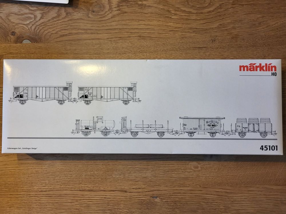 Märklin 45101 Güterwagen-Set Geislinger Steige (Gebraucht) in Berikon ...