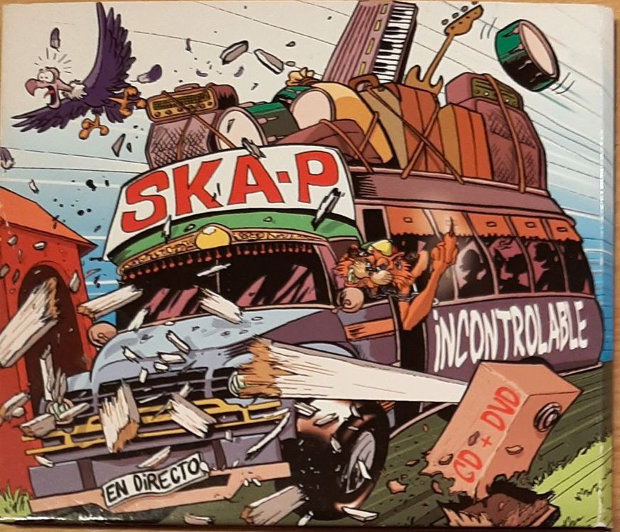 Ska-P - Incontrolable, ESP Ska Punk Live CD Album 2004 (Gebraucht) in ...