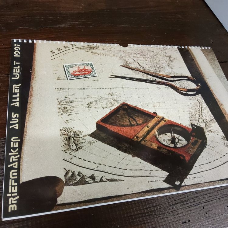 Antike KALENDER 1997 mit briefmarken (Gebraucht) in Herisau für CHF 1 ...