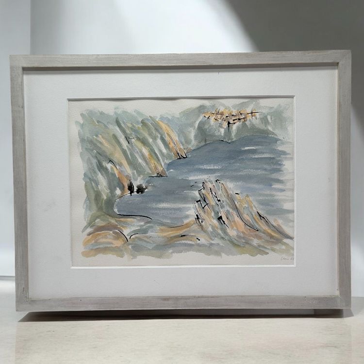 WEIS - "Lac Léman" Aquarelle sur carton (Gebraucht) in Morges für CHF 20 – mit Lieferung auf ...