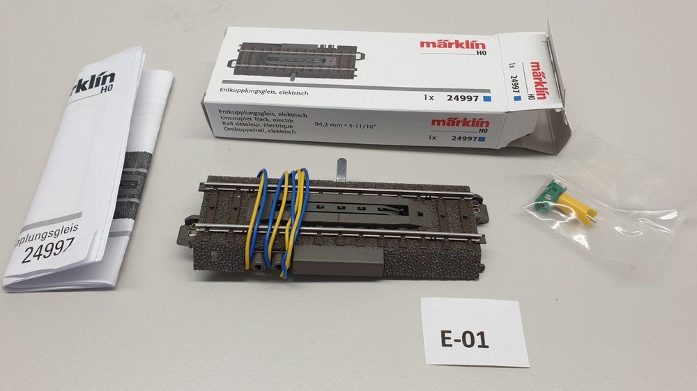 Märklin 24997 Entkupplungsgleis-E-01 (Gebraucht) in Barberêche für CHF ...