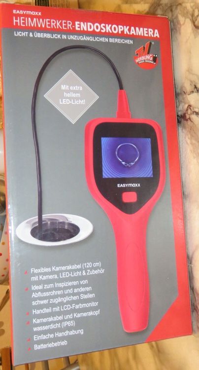Endoskop Kamera mit Farb LCD Monitor (Neu und originalverpackt) in Horw ...
