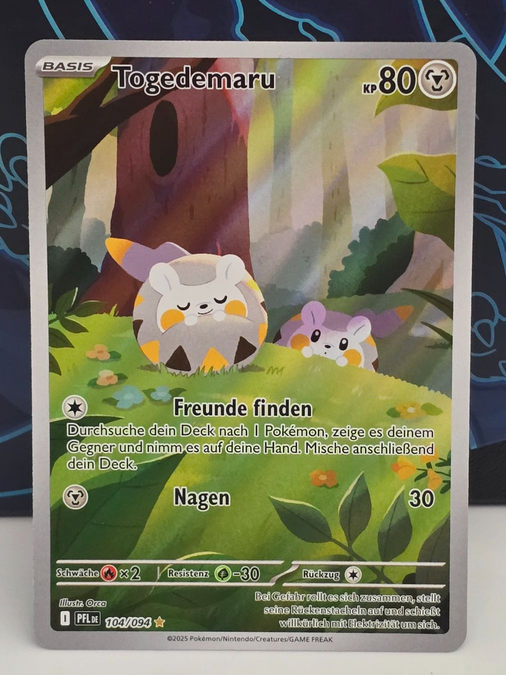 🇩🇪 Pokemon Fatale Flammen 》Togedemaru 104/094 (Gebraucht) in Niederbipp ...