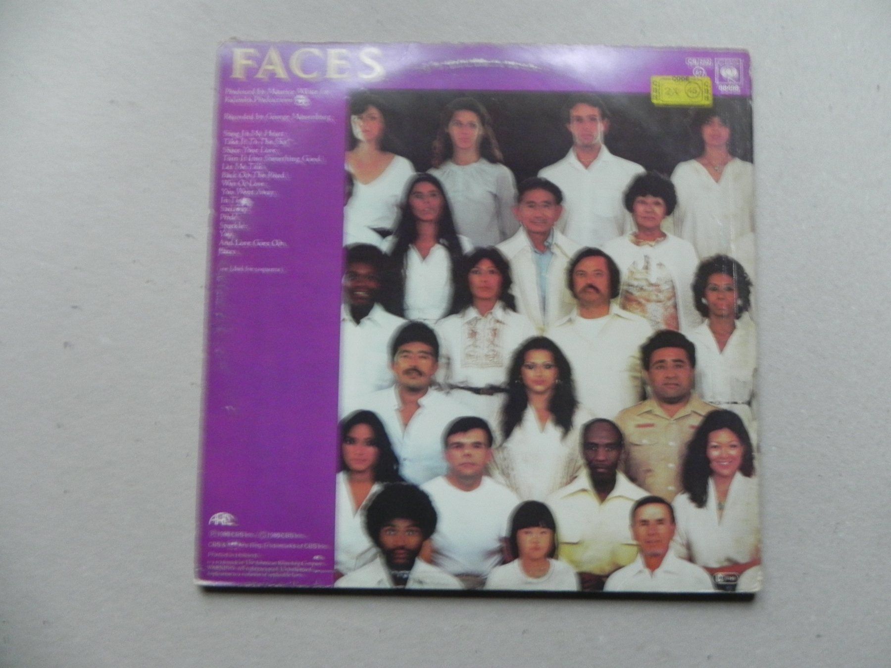 Doppel LP USA Soul Funk Group Earth Wind & Fire 1980 Faces (Gebraucht ...