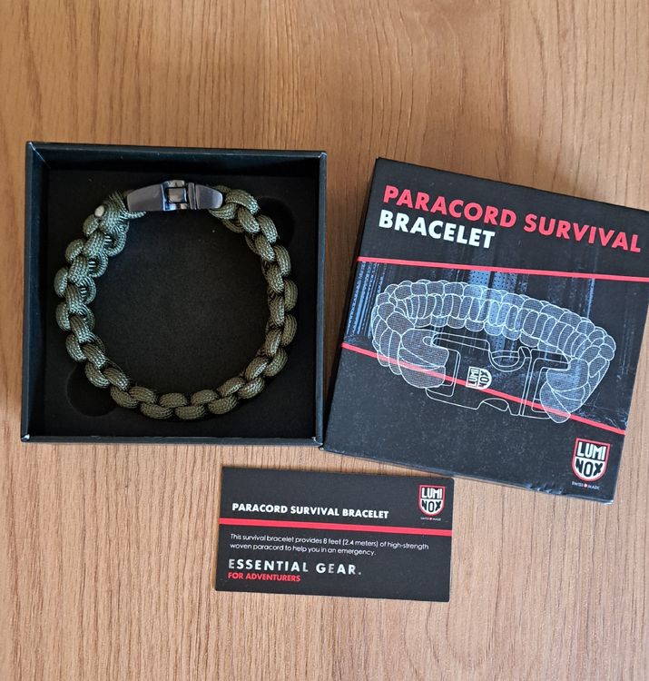 Luminox Paracord Survival Bracelet | Kaufen auf Ricardo