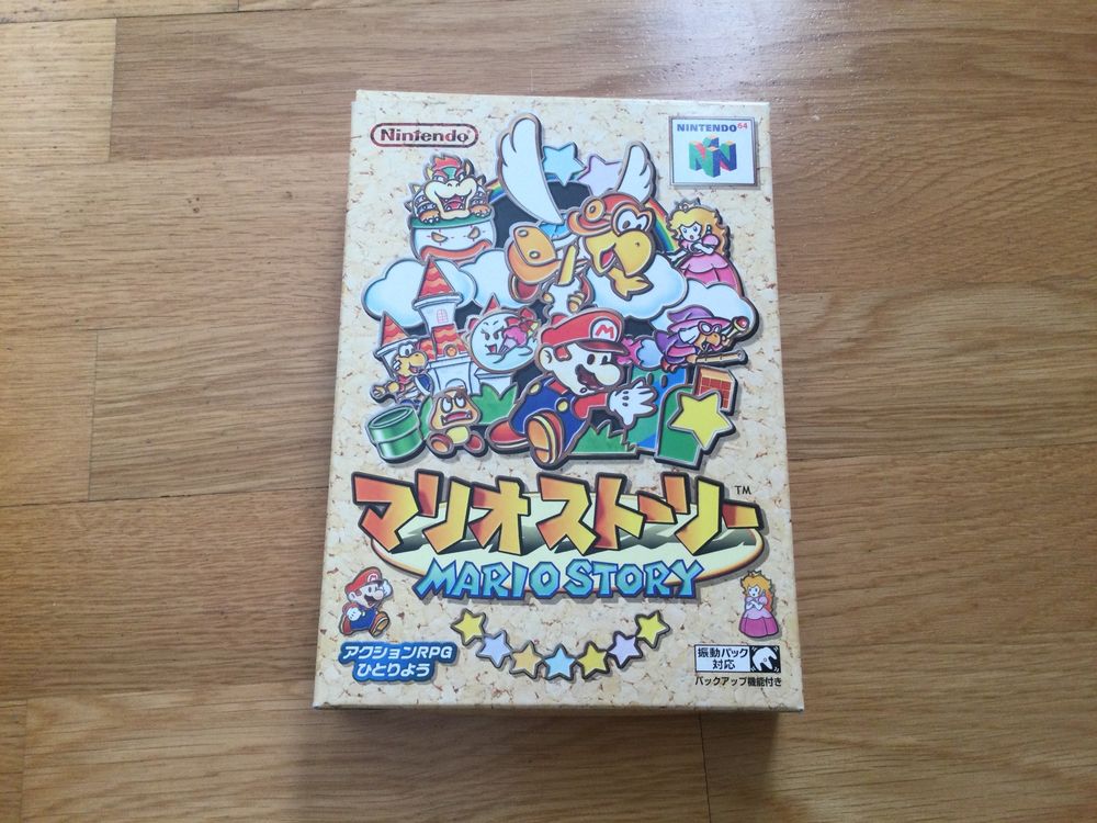 N64 Paper Mario Story Japan Modul Original mit OVP (Gebraucht) in Basel ...