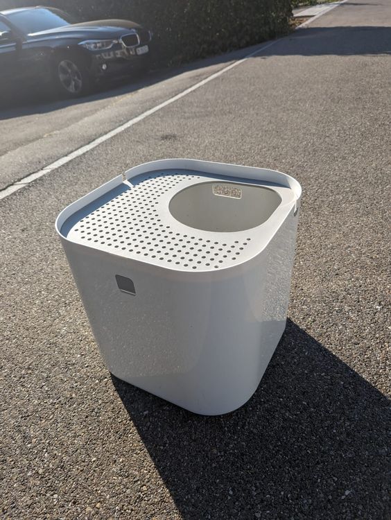 Modko Katzentoilette weiss, Design Katzenklo | Kaufen auf Ricardo