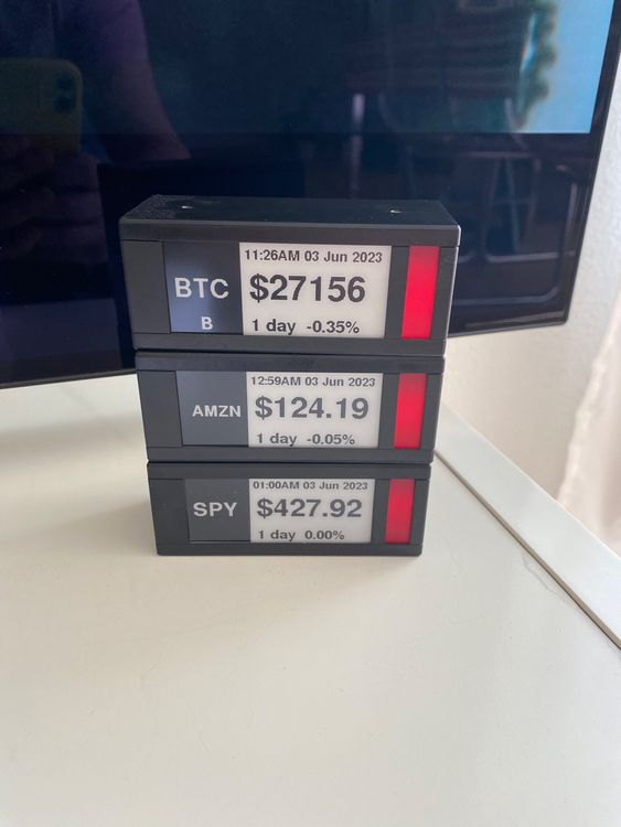 Tickrmeter 3x Stock Table Display (Neu und originalverpackt) in ...