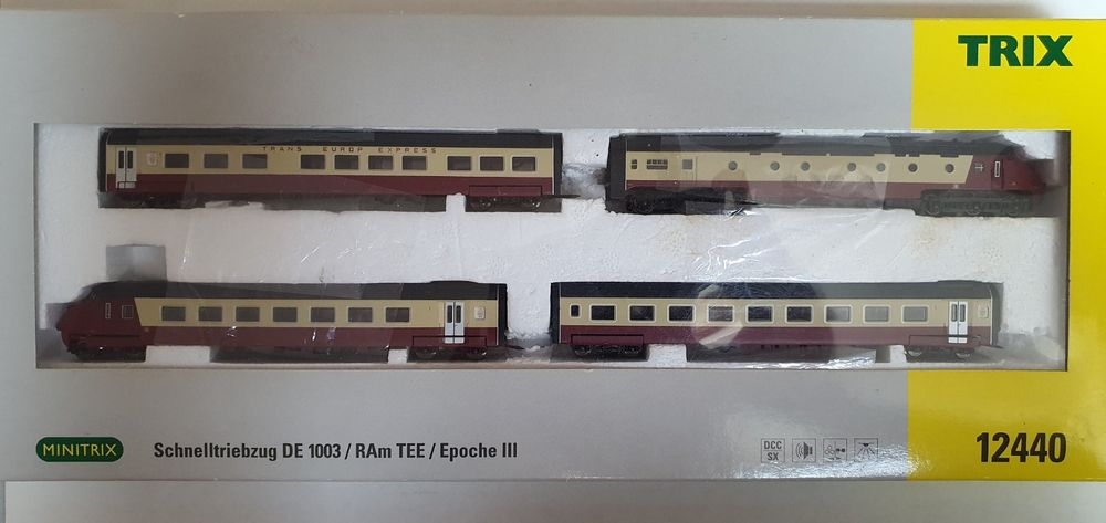 Minitrix 12440 TEE-Zug RAm 1003 Spur N, Digital, Sound (Gebraucht) in ...