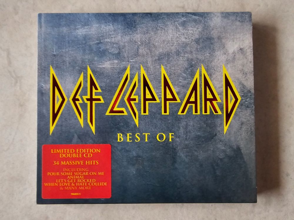 Def Leppard - Best Of / Limited Edition / 2 CDs / 34 Hits | Kaufen auf ...