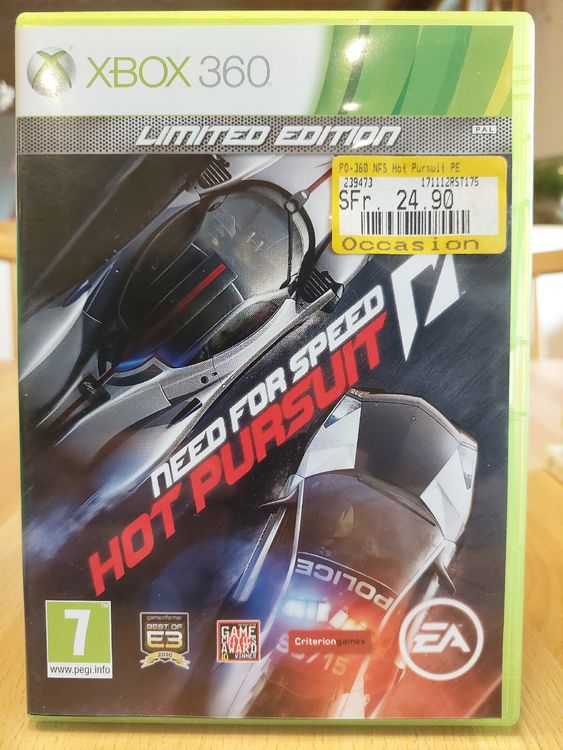 Need for Speed Hot Pursuit Limited Edition Xbox 360 (Gebraucht) in ...