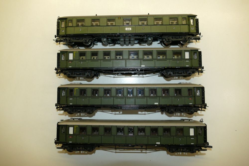 Roco H0: 4xDB Schnellzug Abteilwagen | Kaufen auf Ricardo