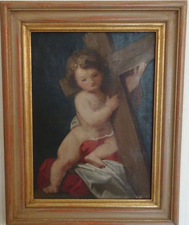 Ölbild "Schlafender Christus" v. August Grahl (1791-1868) (Gebraucht ...
