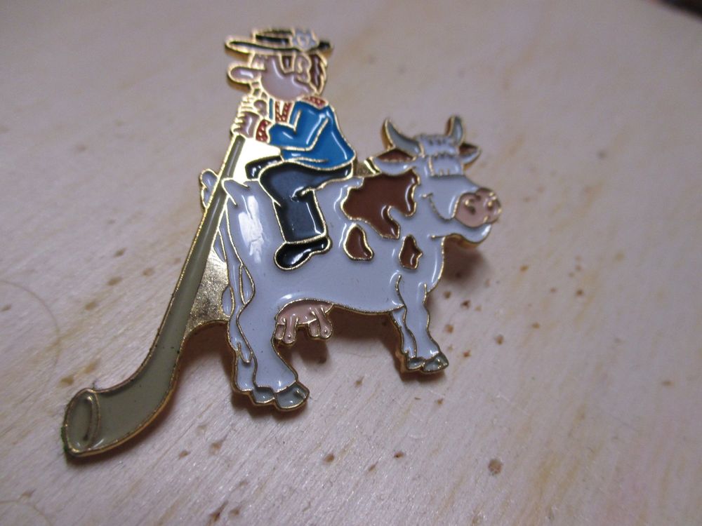 Kuh Alphorn Alp Appenzell Pin | Kaufen auf Ricardo