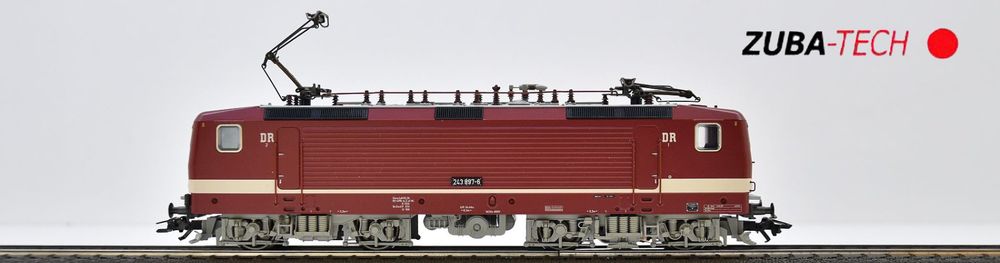 Märklin 3443 E-Lok BR 243 DR, H0 WS Analog mit OVP (Neu (gemäss ...